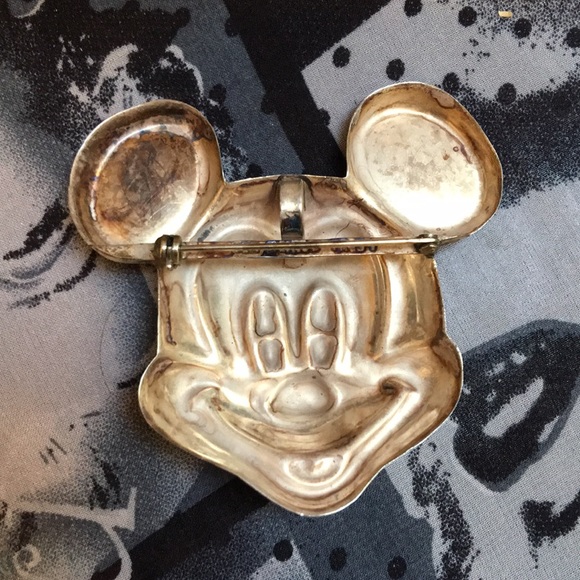 MEXICANA | Jewelry | Vintage Sterling Mickey Mouse Brooch Pendant ...